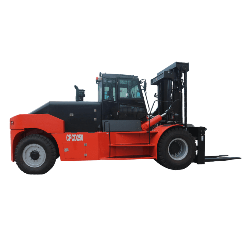 Economy 25 Ton Diesel Forklift Truck With 4000mm Lifting Height - Heavy ...