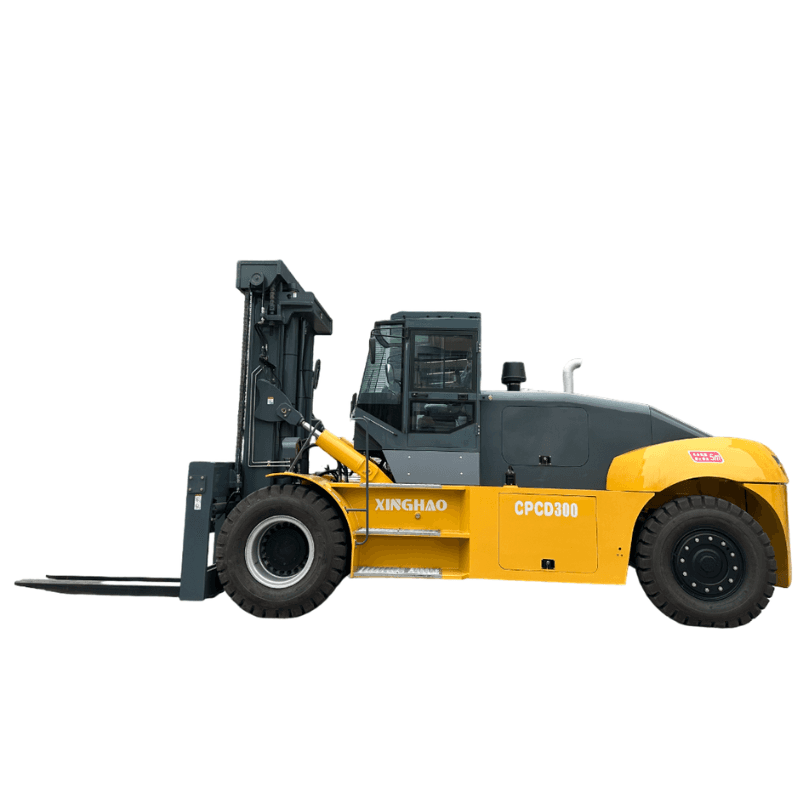 Standard 30 Ton Diesel Forklift Truck With 4000mm Lifting Height ...