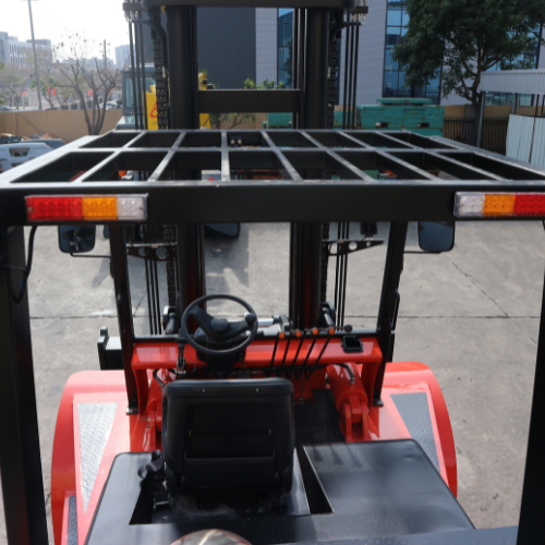 Compact Heavy Duty Forklift 15 Ton With Overhead Guard - Heavy Duty ...